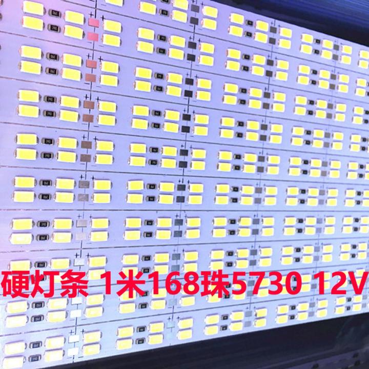 Upgraded highlight hard light bar 12V double row 1 meter 168LED5730 ...