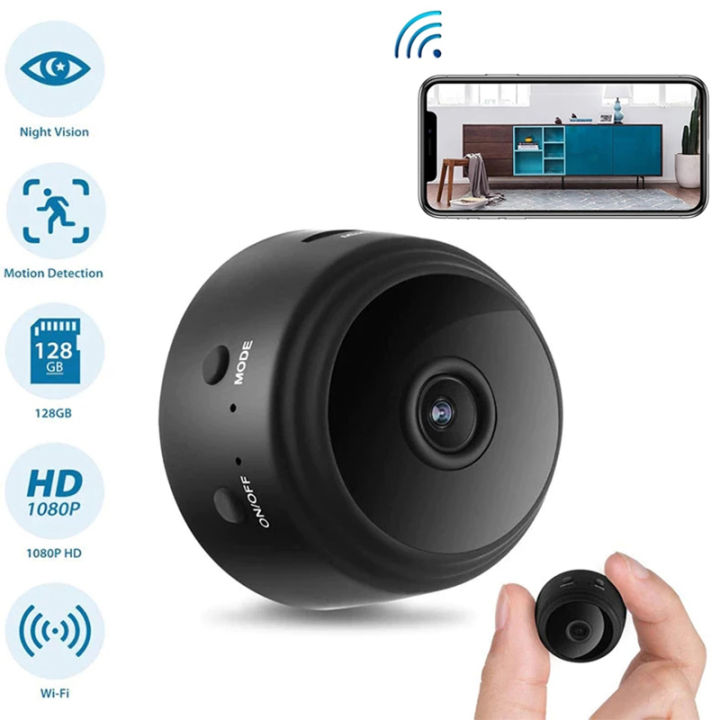Mini IP Camera Mobile A9 1080P HD Wifi Surveillance Cameras Sensor ...