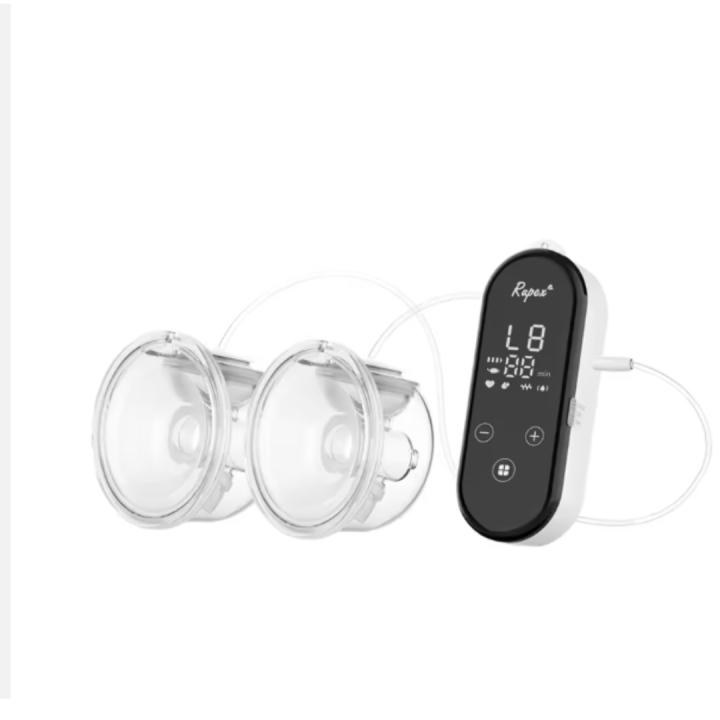 Brest pumpLED/LCD Display Rechargeable Double Feeding Baby Electric ...