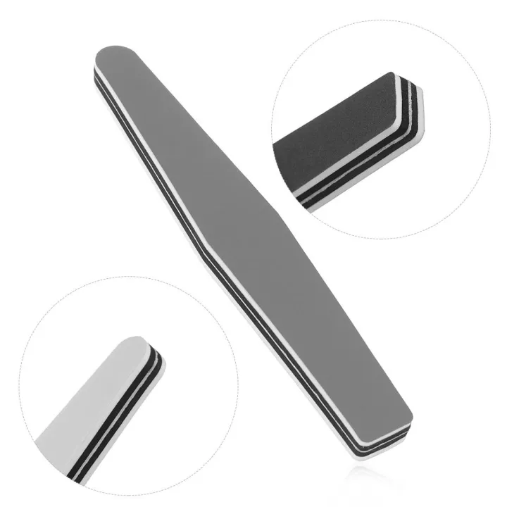 Professional 3 Way Manicure Sanding Buffer 320/400/3000 Nail Files Nail Care | Daraz.pk