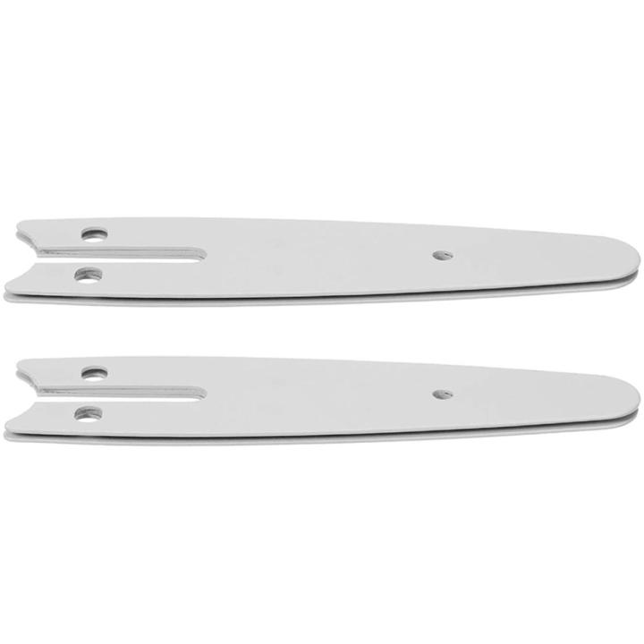 NANLIY- 2 Pieces 4 Inch Mini Chainsaw Guide Plate Replacement Guide Bar ...