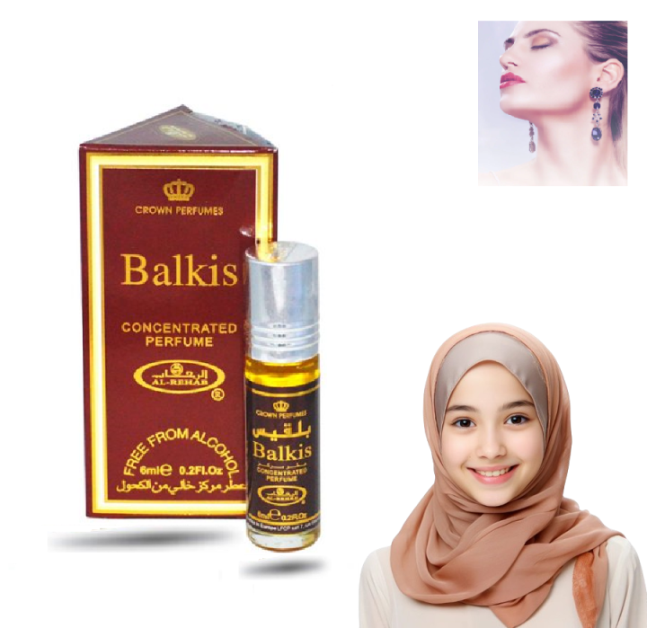 BALKIS Attar Alcohole Free Attar Concentrated Fragrance Attar Al Rehab ...