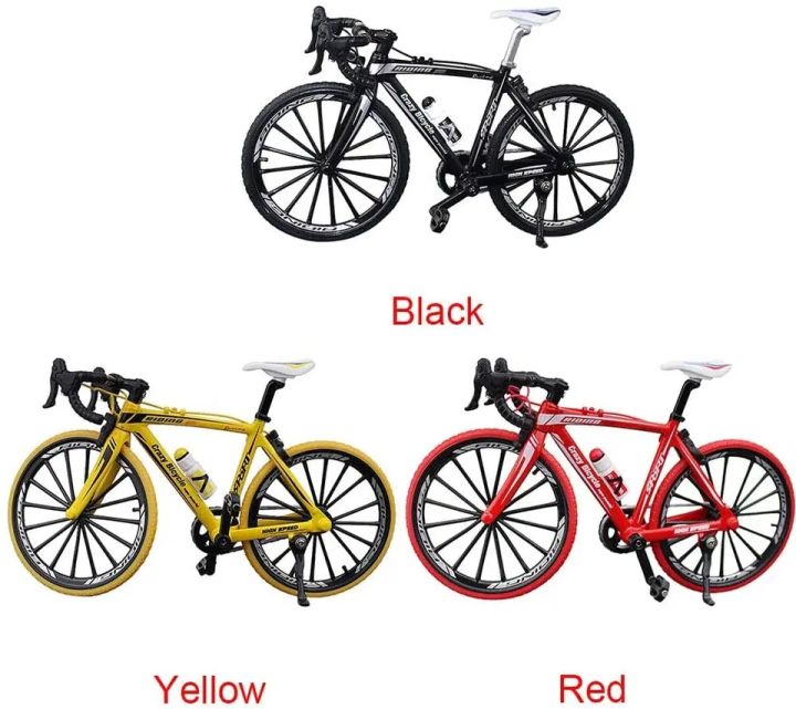 01 Pc With Box Diecast Metal Bicycle Road Bike Model Cycling Toys For ...