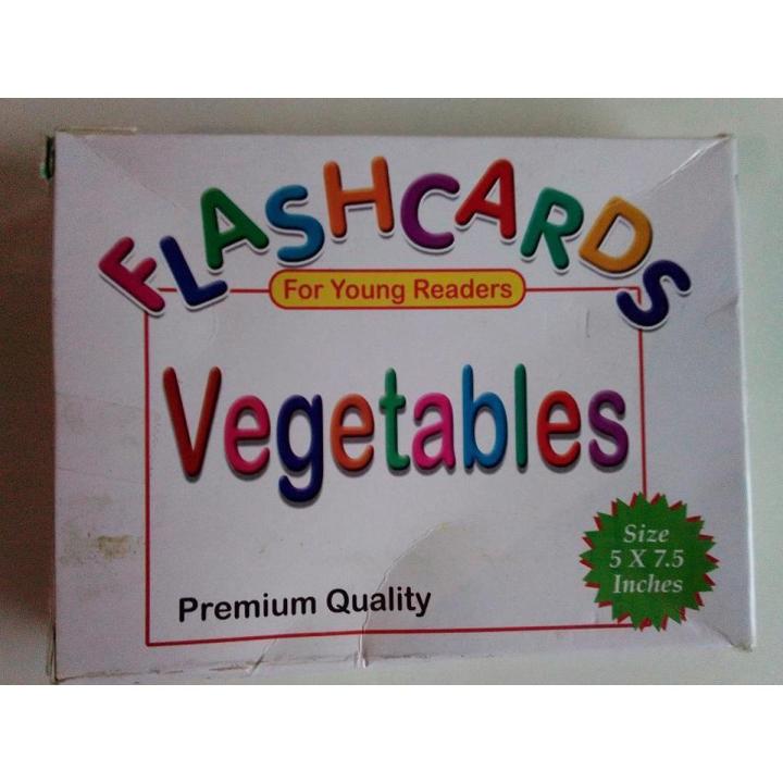 vegetables Flash Card | Daraz.pk