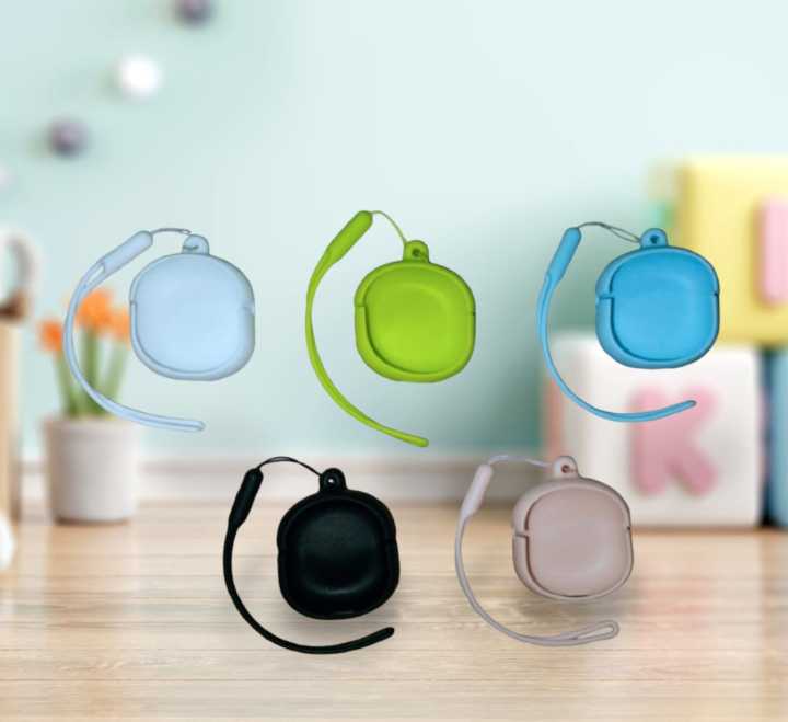 Air 39 Earbuds Soft Silicone Case Cover Pouch With Silicon Ribbon ...