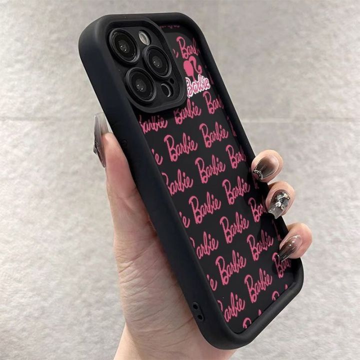 100% Quality+COD Cute creative Barbie For iPhone 11 12 13 14 16 15 ...