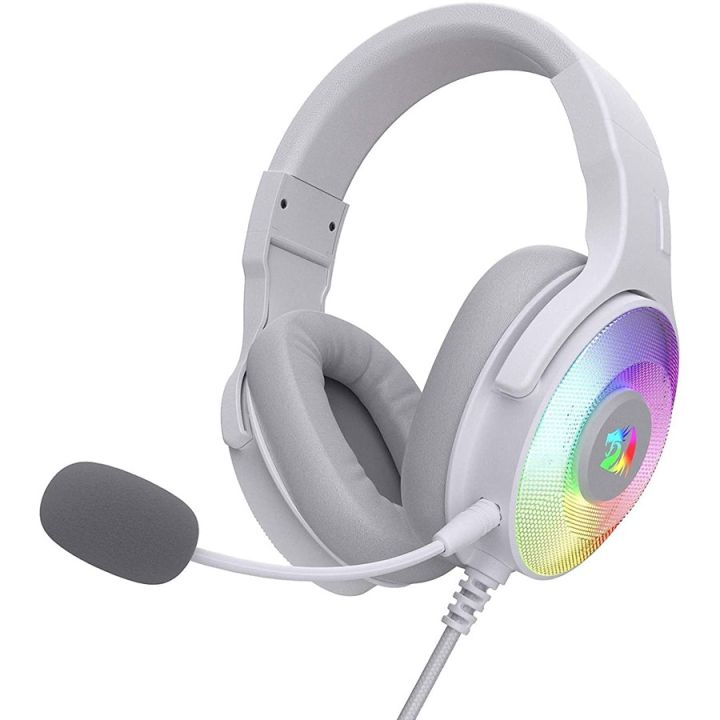 Redragon PANDORA H350W RGB Wired Gaming Headset | White | Daraz.pk