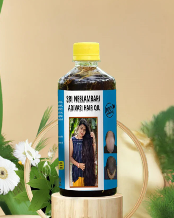 Adivasi Neelambari Herbal Hair Oil, Sri Neelambari Adivasi Hair Oil ...