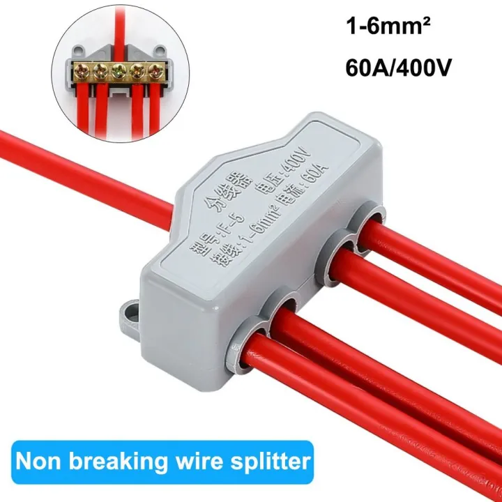 Docking High Power High Power Splitter Conductor Brass Wire Connector ...