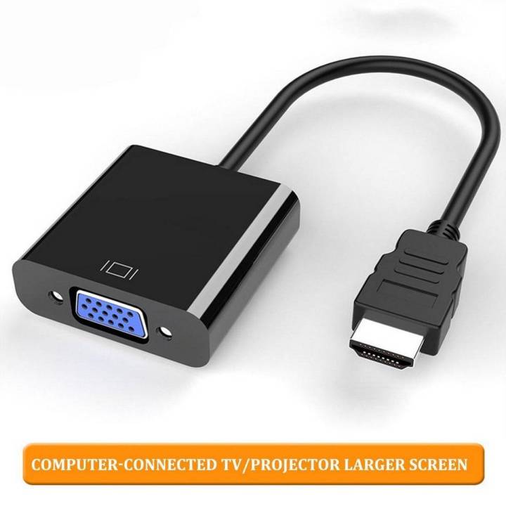 HDMI TO VGA adapter with audio cable HDMI splitter to VGA converter ...