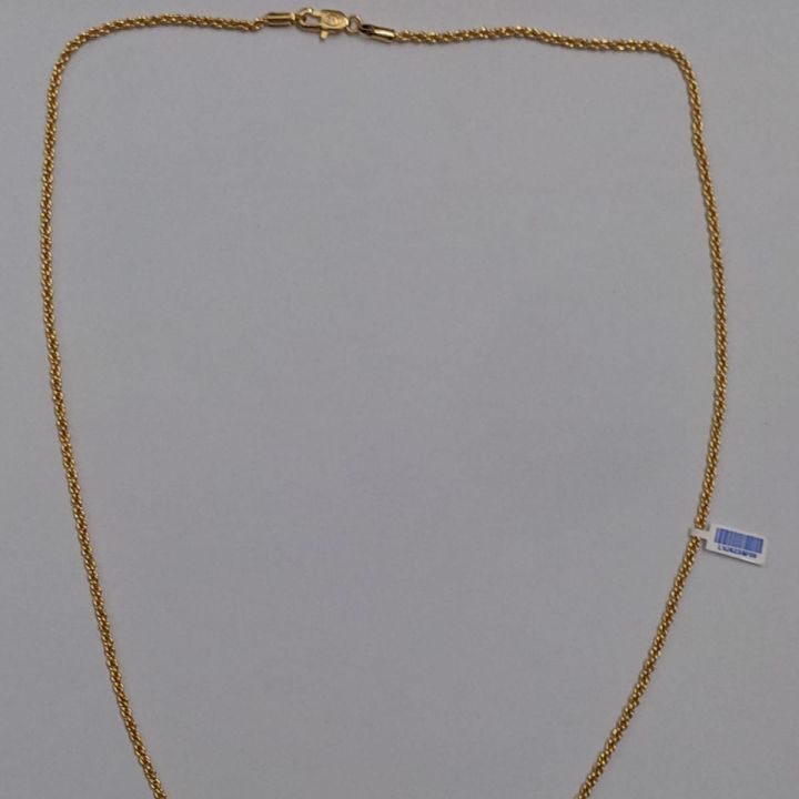 Simple chain design for Girls - Gold Plated | Daraz.pk