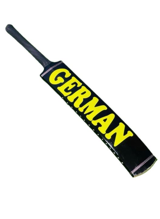 German Cricket Bat (Tape Ball) Bat in Premium Quality Black For Kids ...