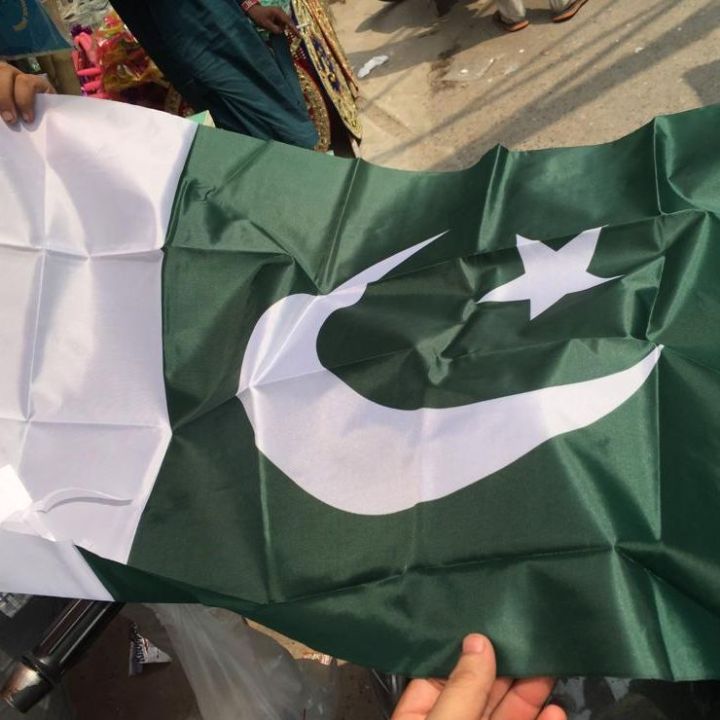 72 X 108 Inch Imported Pakistan Parachute Flag Pakistan Flags High ...