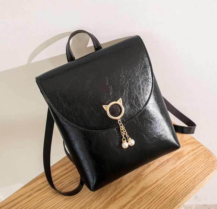 High Quality Pu Leather 3 Styles Use Bag for Stylish Girl's(Backpack ...