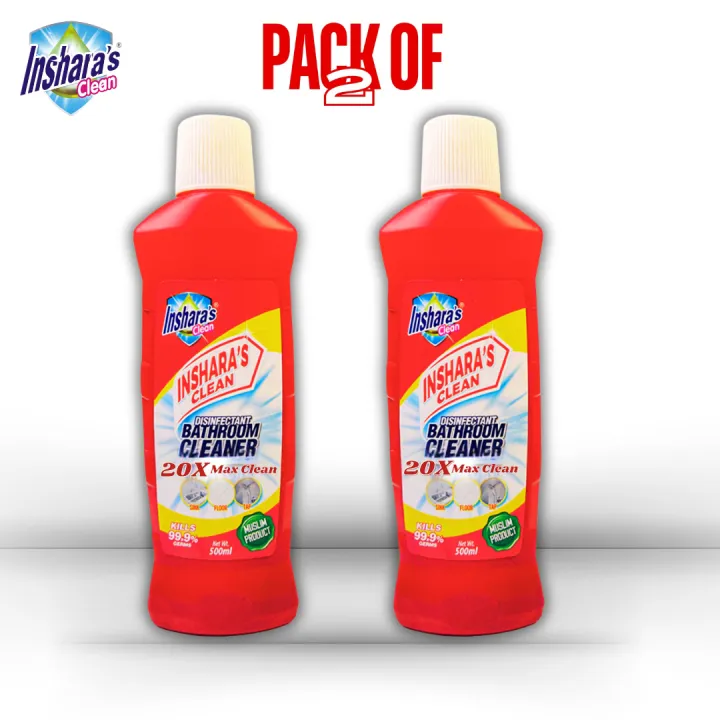 Pack of 2 - Toilet Cleaner - Bathroom Cleaner - Toilet Bowl Cleaner ...