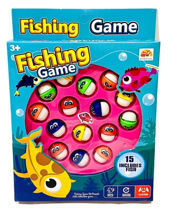 Magnetic Funny Electric Summer Water Game Fishing Game Toy, Plastic ...