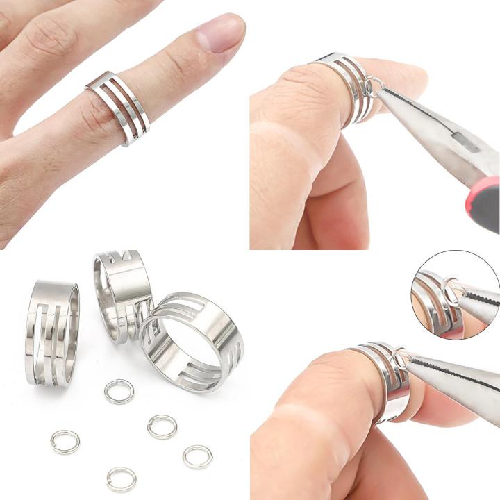 17-19mm Stainless Steel Jump Ring Open Ring Tools For Jewelry Making ...