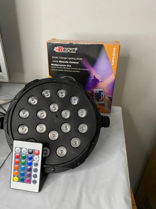 t.king led disco light | with remote control | Daraz.pk