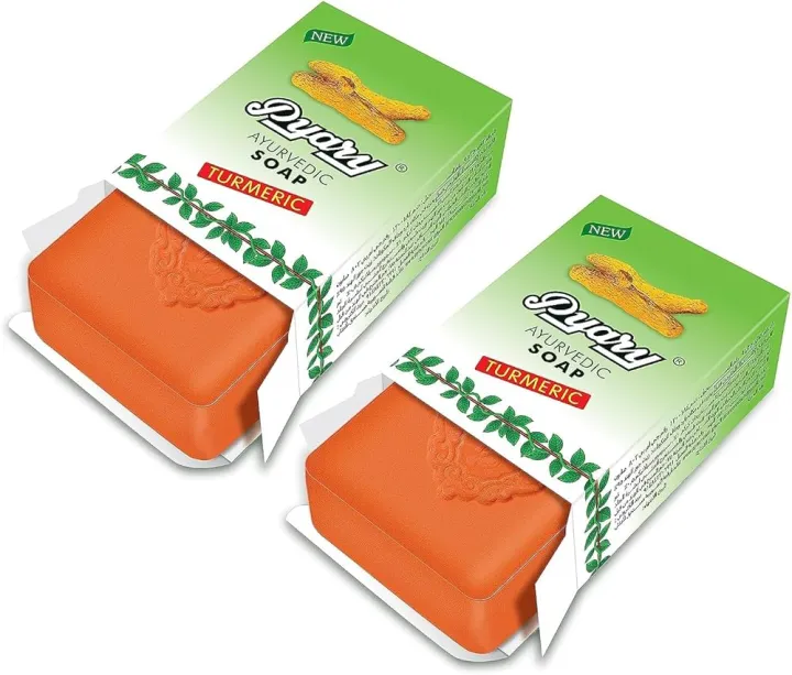 Pyary Turmeric Handmade Ayurvedic Soap 75g | Daraz.pk