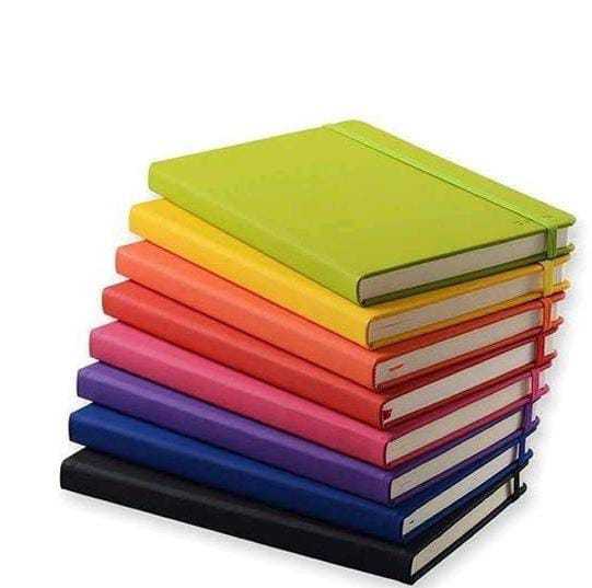 notebooks， Hardback PU Leather Notebook Hard Cover Lined Notebook ...