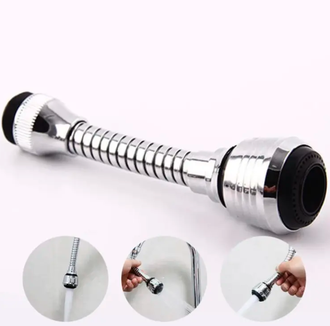 HydroFlex Tap Extension (Turbo Flex 360 Flexible Faucet Sprayer Tap ...