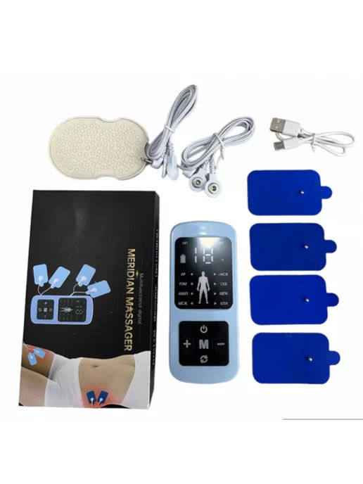 TENS+EMS+MASSAGE Digital Physiotherapy Machine For Full Body Massage ...