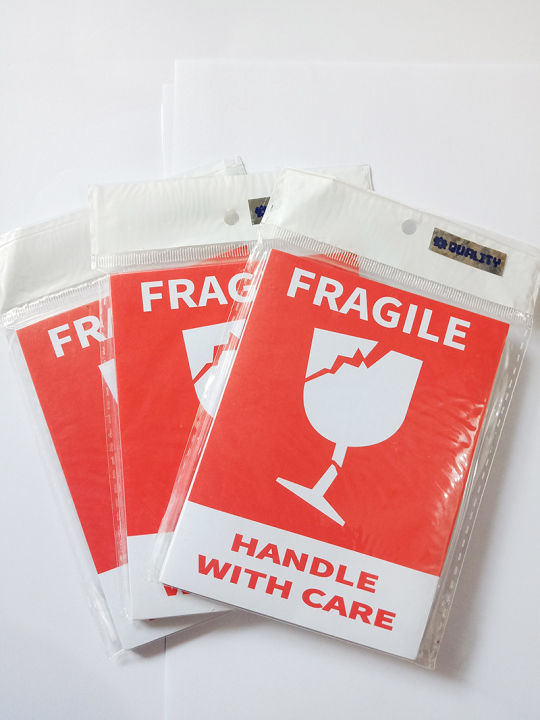 Fragile Stickers - Handle with Care Stickers Large - For Sensitive ...