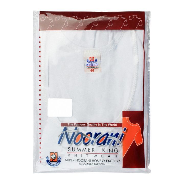 Noorani Men's Banyan With Sleeves - Original Noorani Cotton Vest ...