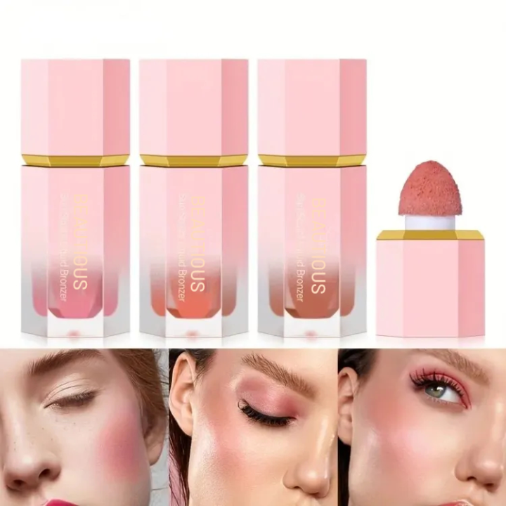 Air Cushion Liquid Blush,Matte Cheeks Soft Cream Blusher for you | Daraz.pk