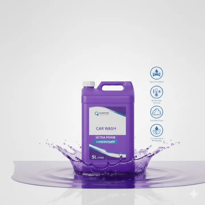 Quantum High Foaming Snow Foam Car Shampoo – Professional Car Wash ...