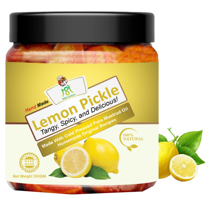 Lemon Pickle Lemon Achaar Lemun ka Achar 500 Gram Jar | Daraz.pk