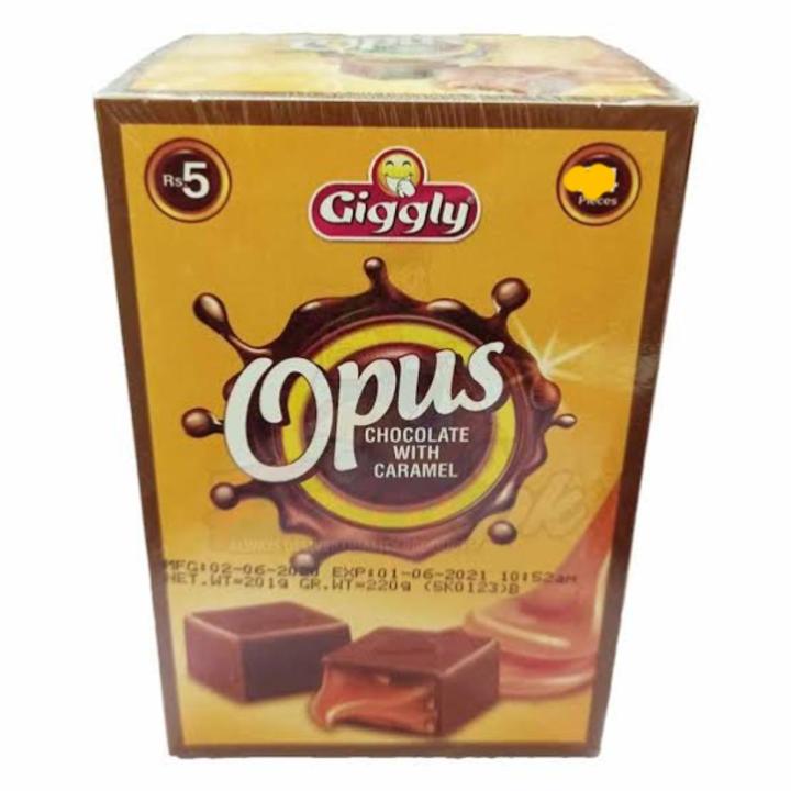 Opus Chocolate with Caramel Tofee 60 pcs Box | Daraz.pk