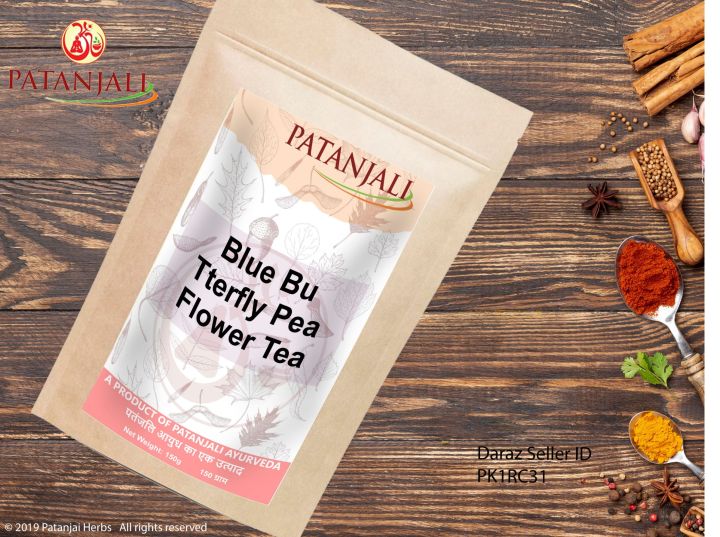 Blue butterfly pea flower tea Powder 150g | Daraz.pk