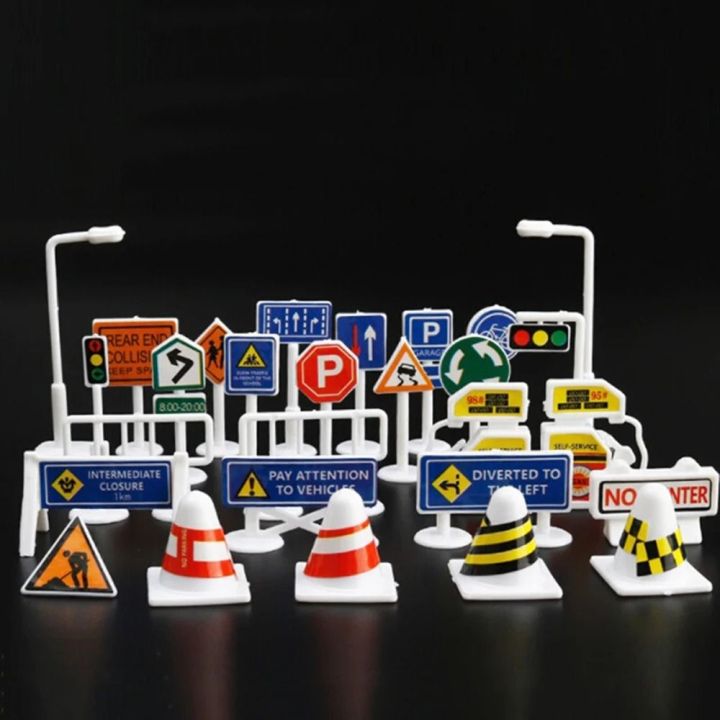 Creative Parking Lot Traffic Sign Models Educational Traffic Light ...
