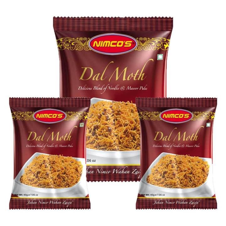 Nimco's Dal Moth 40g Pack of 3 | Daraz.pk