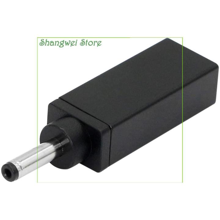 100W PD USB Type C Female Input to DC 3.5mm x 1.35mm Power Charging ...