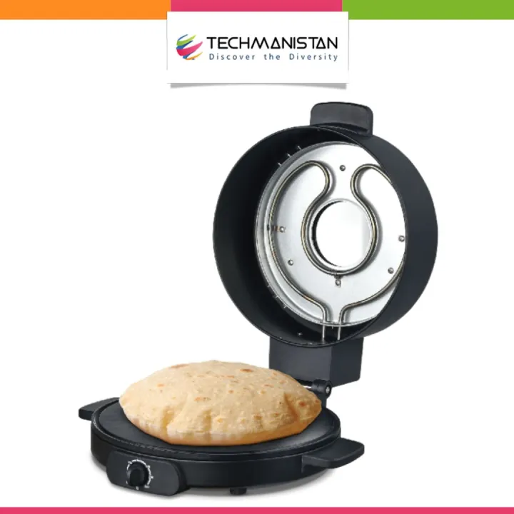 Techmanistan 1800 Watts 2-in-1 Arabic Bread & Pizza Maker With ...