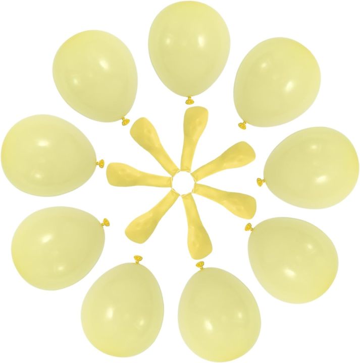 10 pcs 10 inch Cream Pastel balloons Macaron Balloon for use Birthday ...