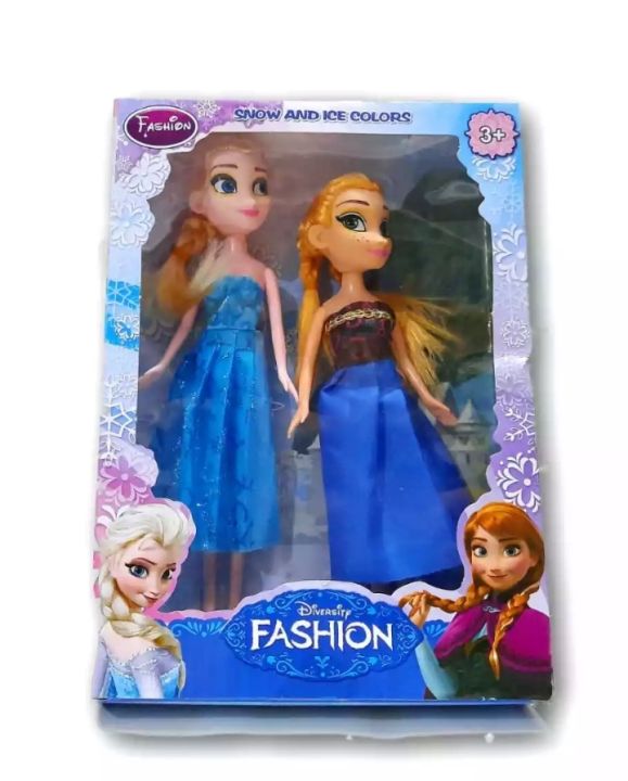 Pair Of Beautiful Frozen Dolls 12 inch Tall Bendable With Legs And ...