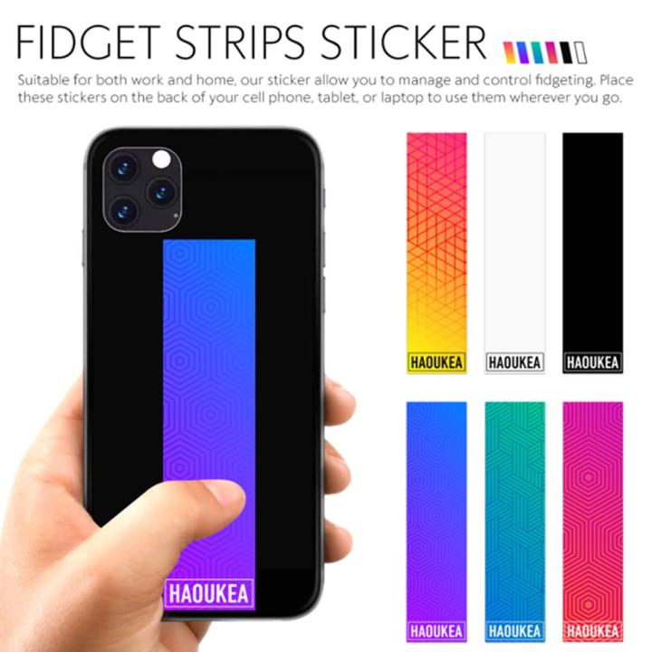 Fidget Strips Anti Stress Tactile Rough Sensory Strips Ideal Desk ...