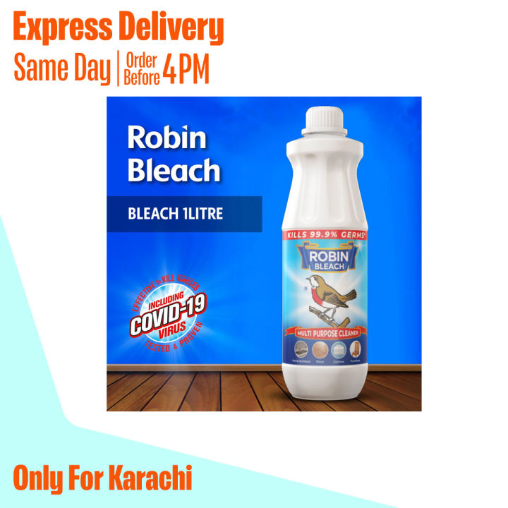 Robin Liquid Bleach 1l | Daraz.pk