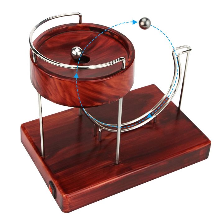 Perpetual Motion Machine Rolling Ball Sceintific Physics Toy Automatic ...