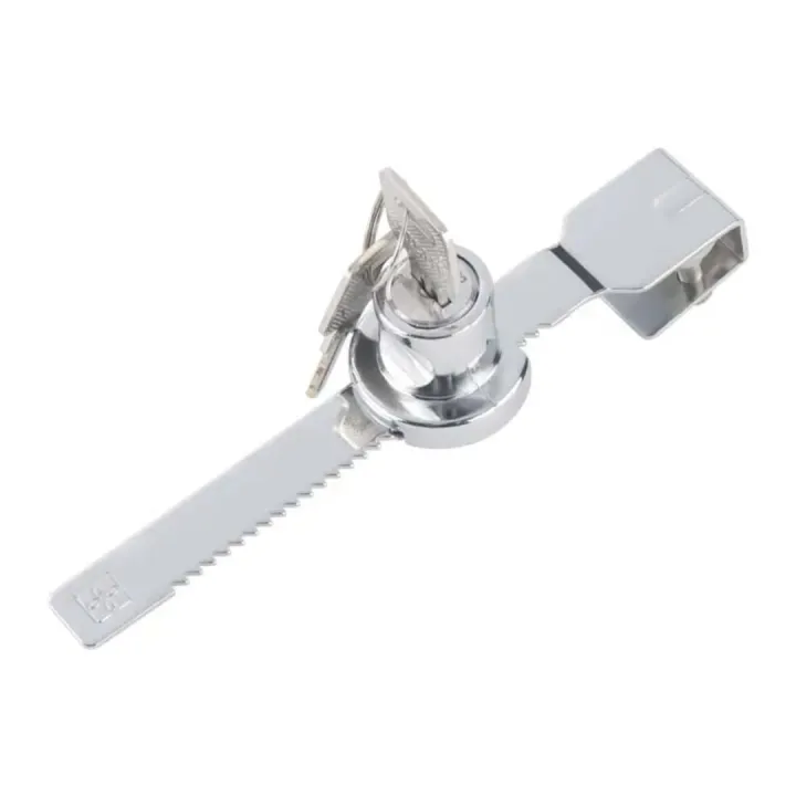Sliding Door Glass Ratchet Lock – Chrome Finish | Keyed Alike Lock for ...