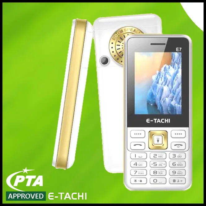 E Tachi E7i Feature Phone Powerful Battery Loud Speaker Torch - Dual ...