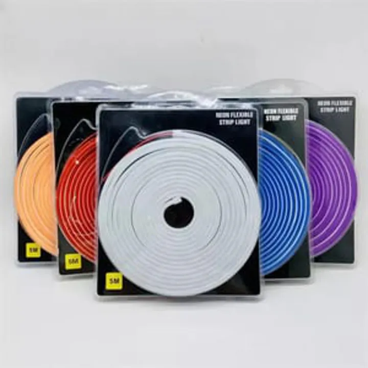 6mm Narrow Neon light 12V LED Strip SMD 2835 120LEDs/M Flexible Rope 5M/Roll 1 pcs | Daraz.pk