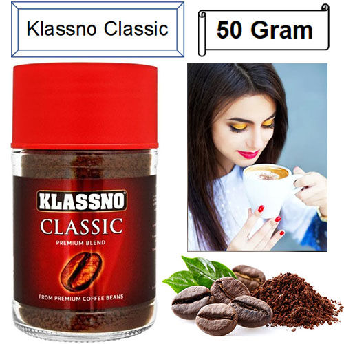 Klassno Coffee 100% Pure Instant Coffee 50G (Best for Coffee Lovers Who ...