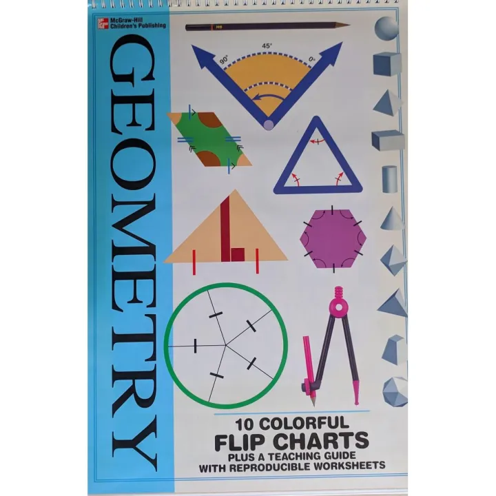 MCGRAW HILL FLIP CHARTS:GEOMETRY +TEACHER GUIDE | Daraz.pk
