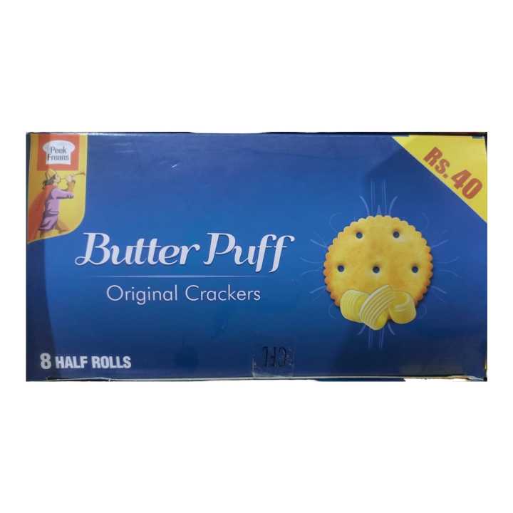 Butter Puff Original Crackers - 8 Half Rolls | Daraz.pk