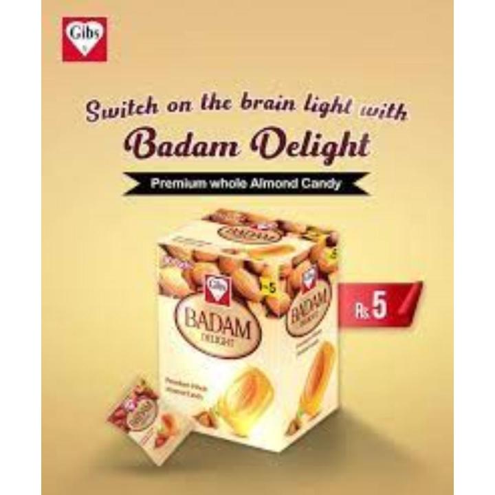 Pack Of 2 Gibs BADAM DELIGHT ( 30 Packs In Eac Box ) | Daraz.pk