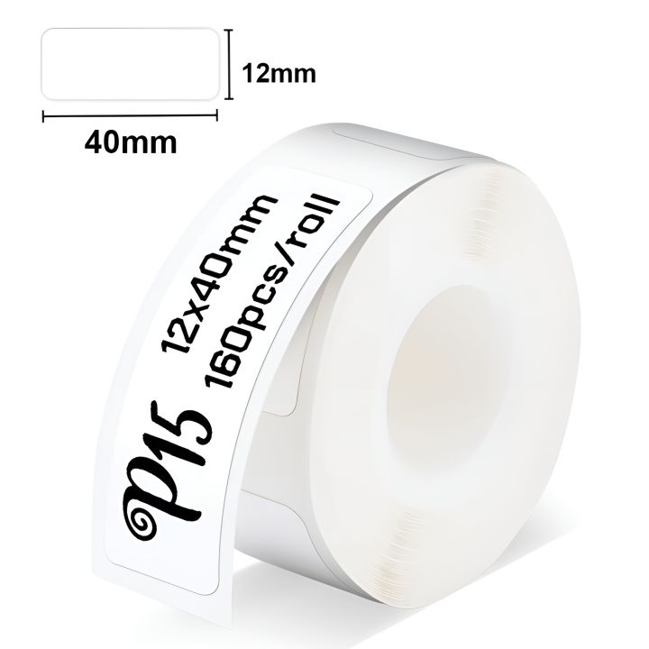 Premium Thermal Label Stickers Strong Adhesive Smudge Proof Long ...